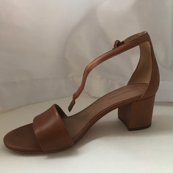 Bernardo | Shoes | Bernardo Belinda Sandal Brown Leather | Poshmark